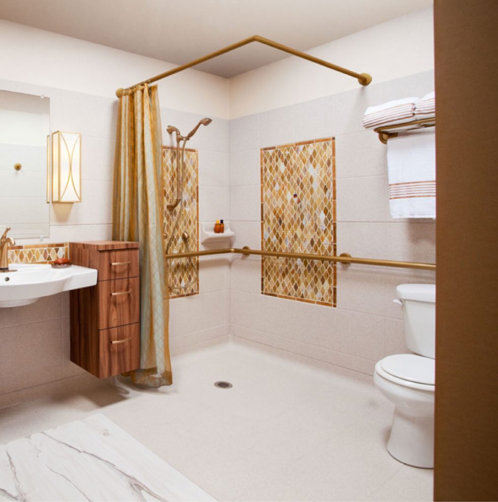 Bathroom Modifications | Barrier Free Bathroom in Philadelphia – Stair Ride